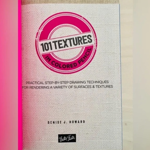 Office | New 11 Textures In Colored Pencil Art Book | Poshmark